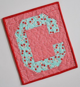 Spell it with Fabric Finished Letters - Clover & Violet