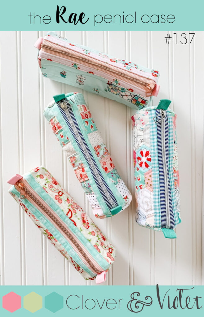 the Rae pencil case - Clover & Violet